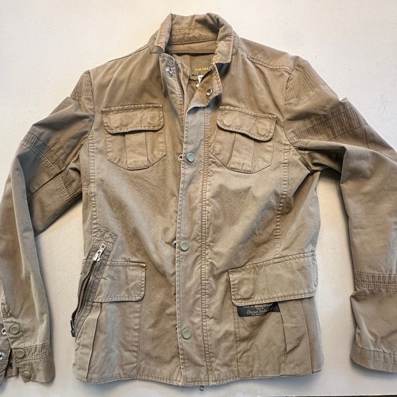 Diesel | Jackets & Coats | Diesel Mens Military Style Jacket | Poshmark